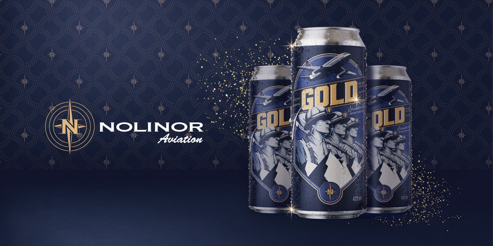 Nolinor Aviation lance la GOLD, une bière blonde artisanale et ...